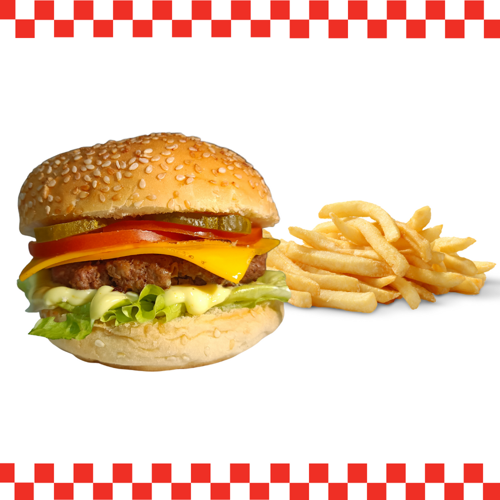 Cheese Burger Meal – Grab A Burger