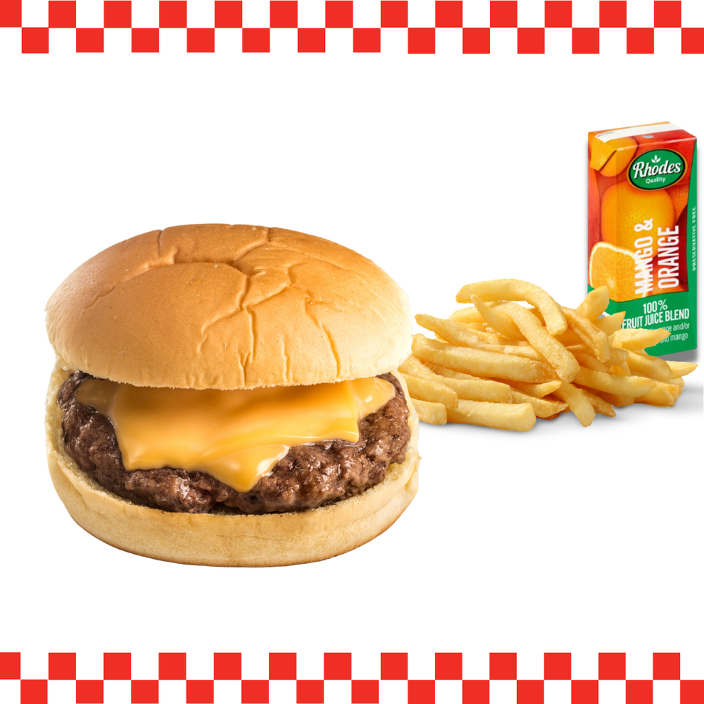 Kiddie Cheese Burger Meal – Grab A Burger