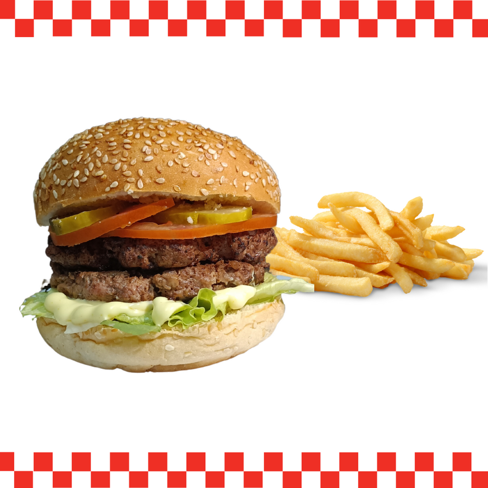 Double Yumburger meal – YumBurger